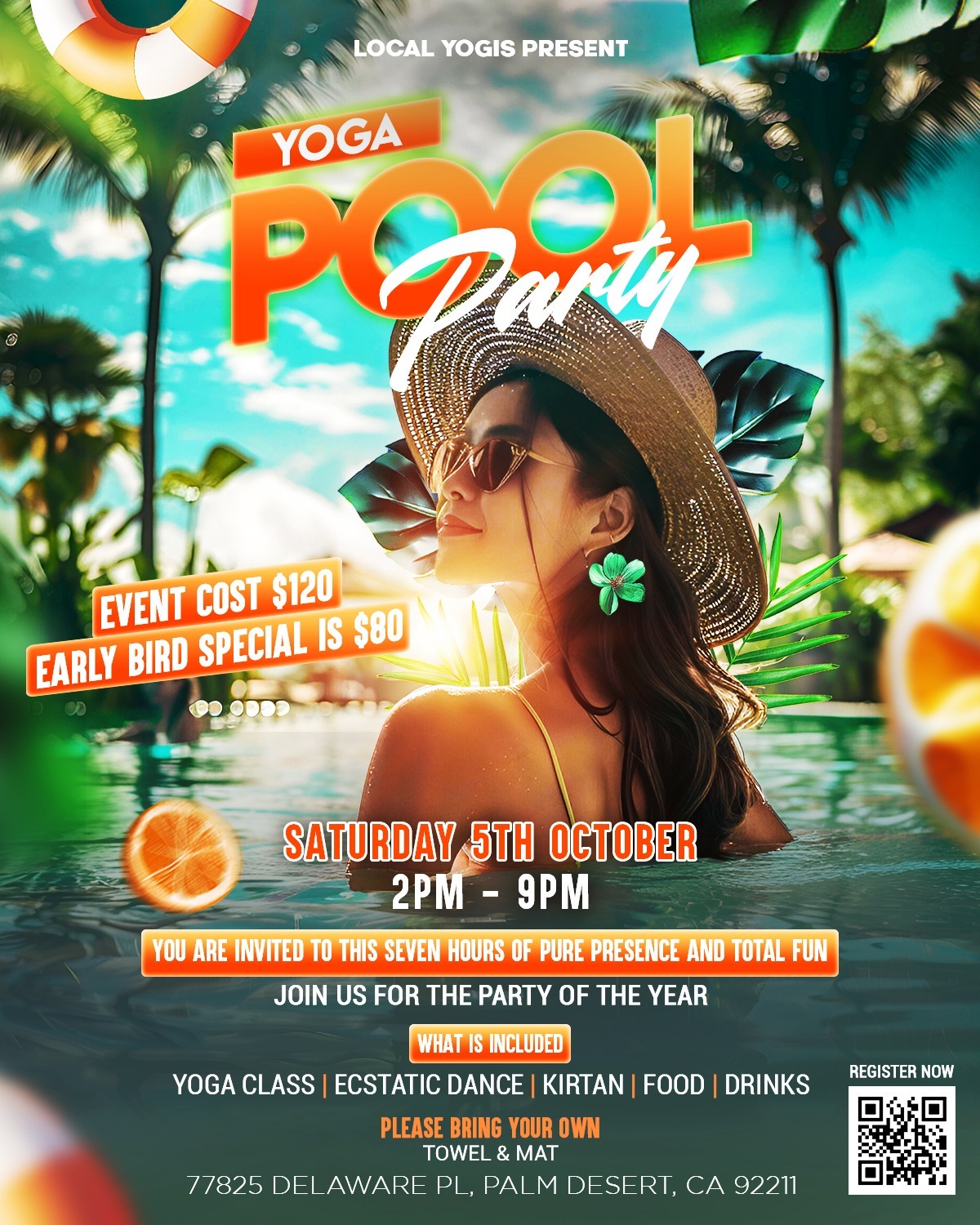 Pool Party CA - Yoga Talk